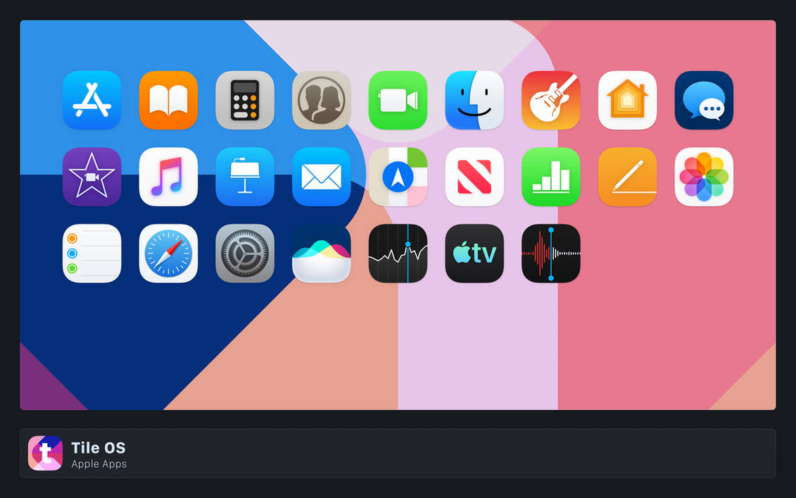 Tile OS - Part 1: Apple Apps by oviotti on DeviantArt