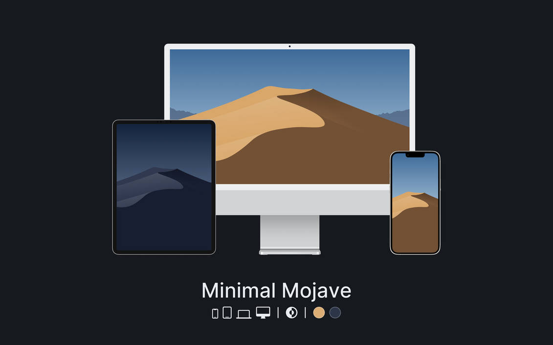 Minimal Mojave - Wallpapers by oviotti on DeviantArt
