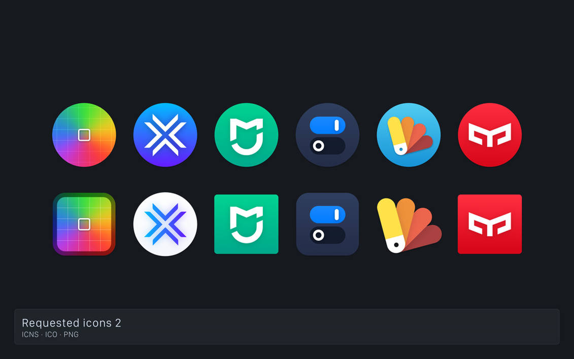 Requested Icons 2 by oviotti on DeviantArt