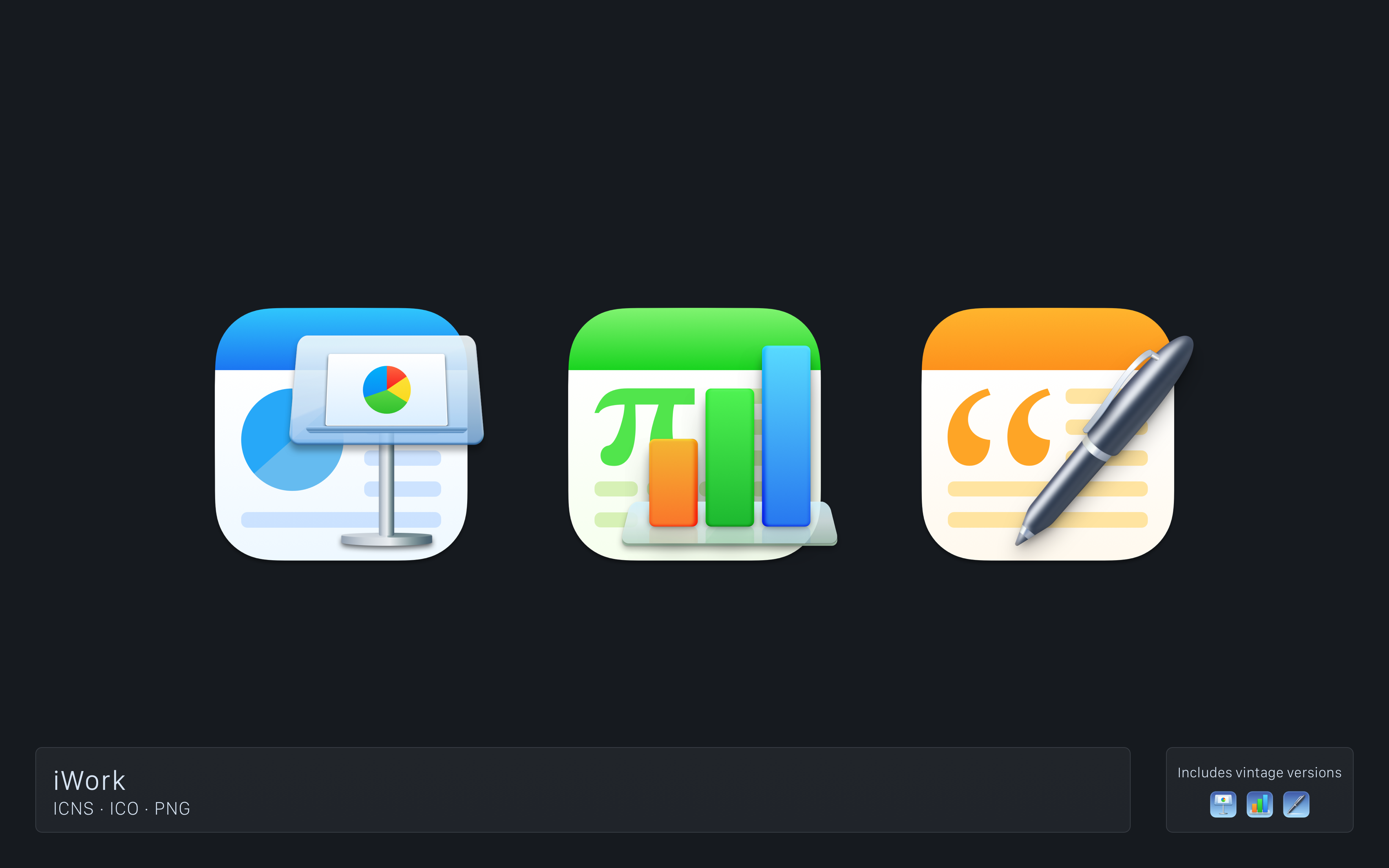 iWork - Icons by oviotti on DeviantArt