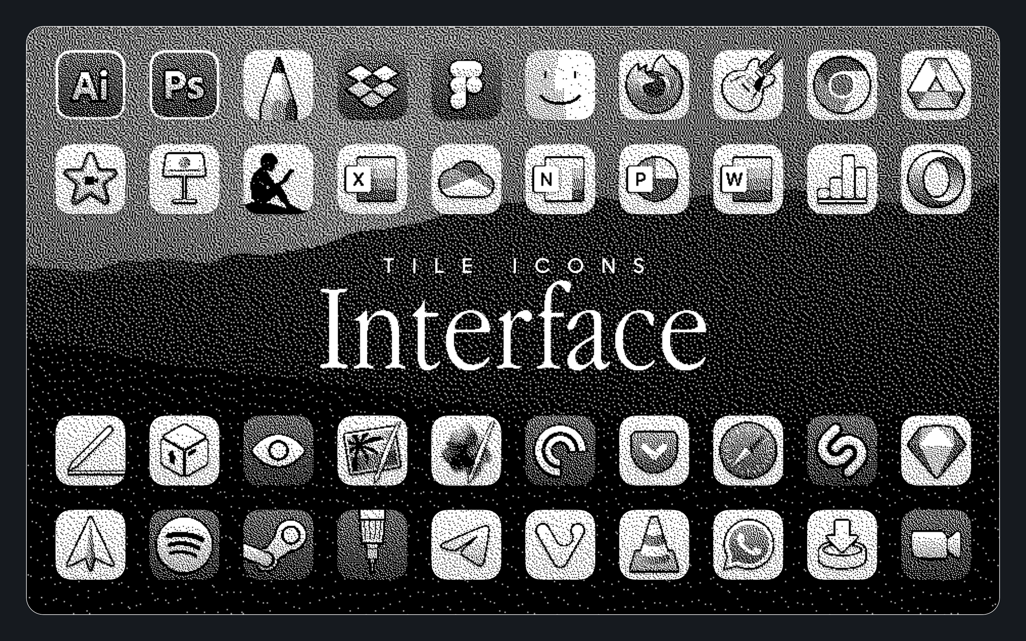 Tile Icons Interface - A macOS Iconpack by oviotti on DeviantArt