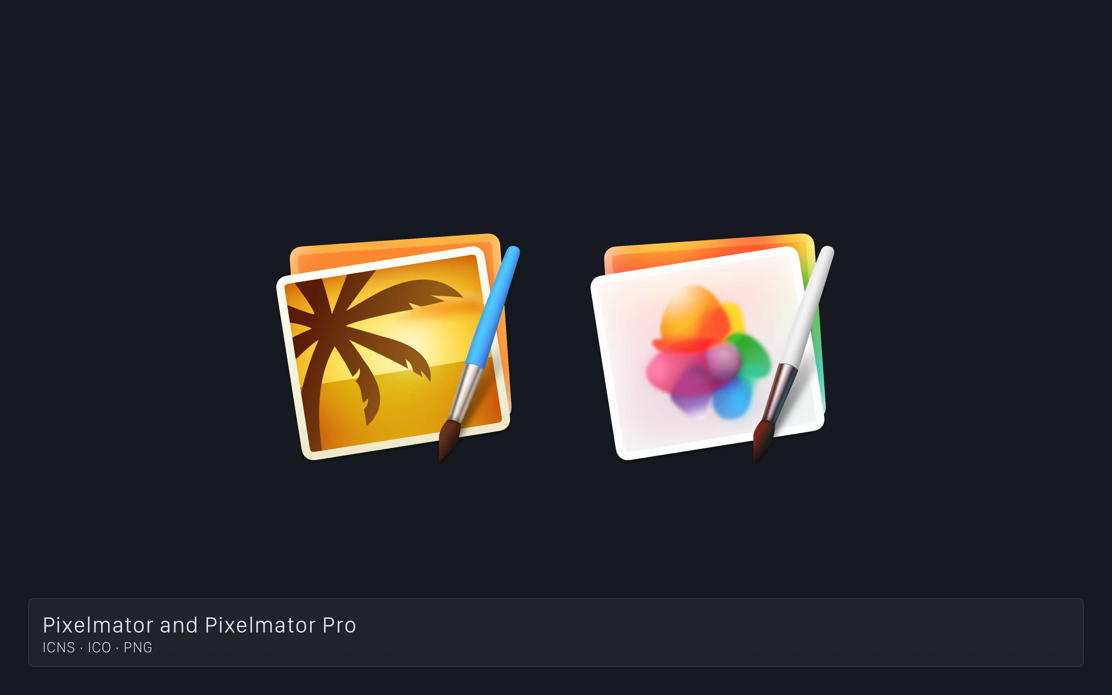 Pixelmator and Pixelmator Pro - Icons by oviotti on DeviantArt