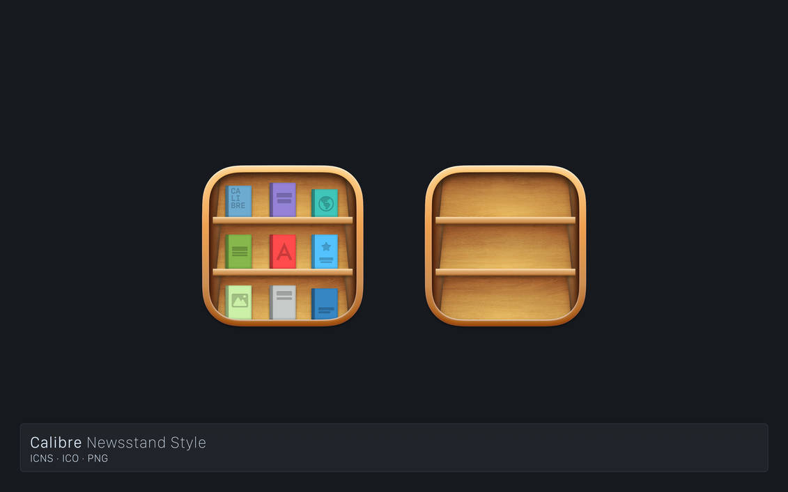 Calibre - Icons by oviotti on DeviantArt