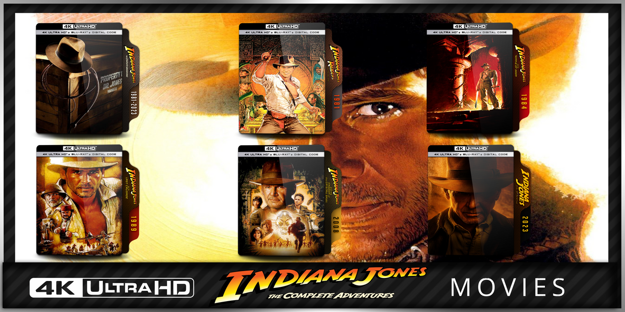 Indiana Jones - The Complete Advetures 4K - 1981-2 by Carltje on DeviantArt