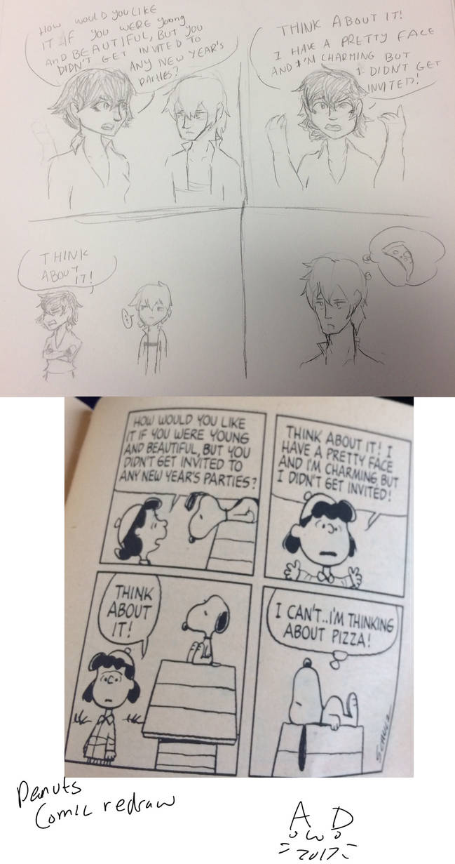 Peanuts Comic Redraw by TwilightHomunculus on DeviantArt