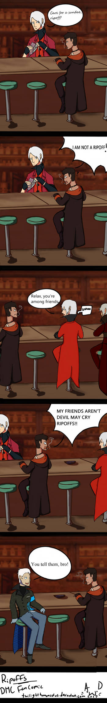 Ripoff-- DMC Fan Comic by TwilightHomunculus on DeviantArt