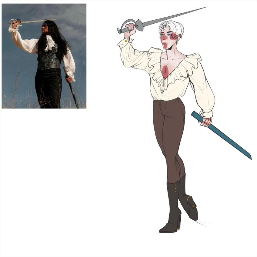 [Commission] Speedpaint Graceful Swordsman by KVkolovratka on DeviantArt