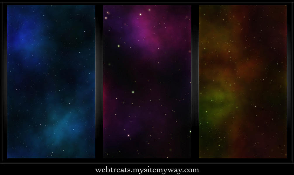Classic Nebula Space Patterns by WebTreatsETC on DeviantArt