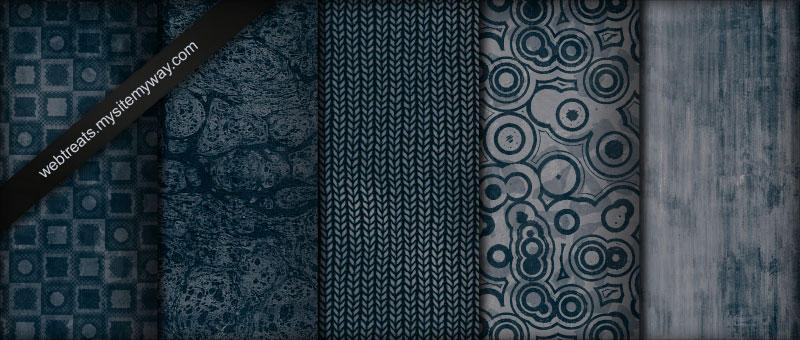 Midnight Blue Grunge Patterns by WebTreatsETC on DeviantArt