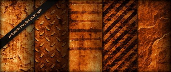 Burnt Industrial Patterns P1 by WebTreatsETC on DeviantArt
