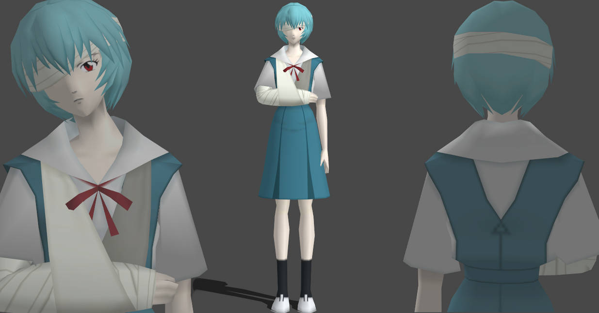 Evangelion Rei Ayanmi Injured by OTsunaO on DeviantArt