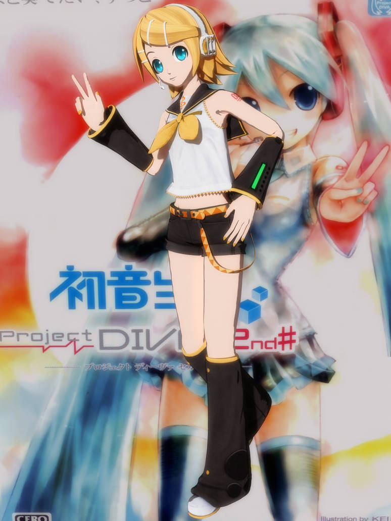 Kagamine Rin (Project diva extend) by Tsuna-Shirai on DeviantArt
