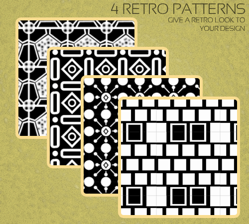 Retro Patterns Freebie by sktdesigns on DeviantArt