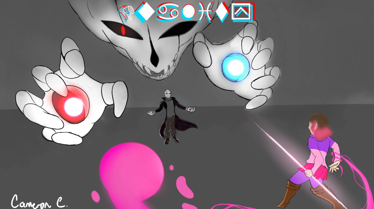 Gaster vs Betty by skechartist on DeviantArt