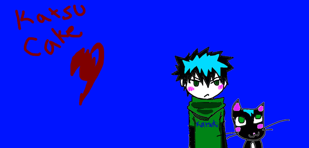 Katsuki and Cake chibi by Laila-sama on DeviantArt