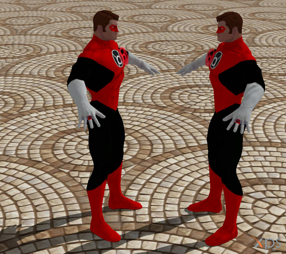 Hal Jordan Red Lantern XPS mod by Red-Lantern-2814 on DeviantArt