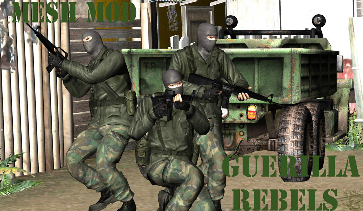 Mesh Mod: Guerilla Rebel by ChristopherJRedfield on DeviantArt