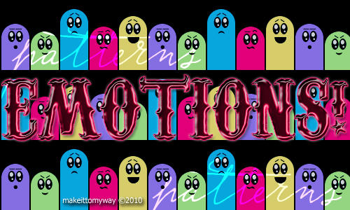 emotions patterns by makeittomyway on DeviantArt
