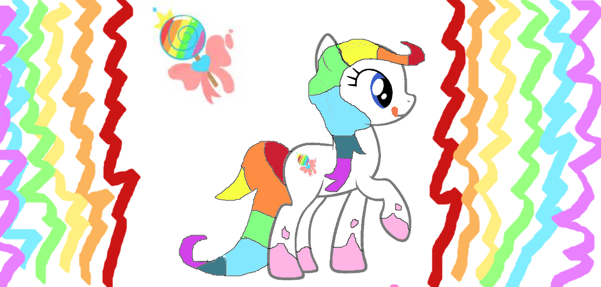 mlp OC rainbow pop by cougarpelt1 on DeviantArt