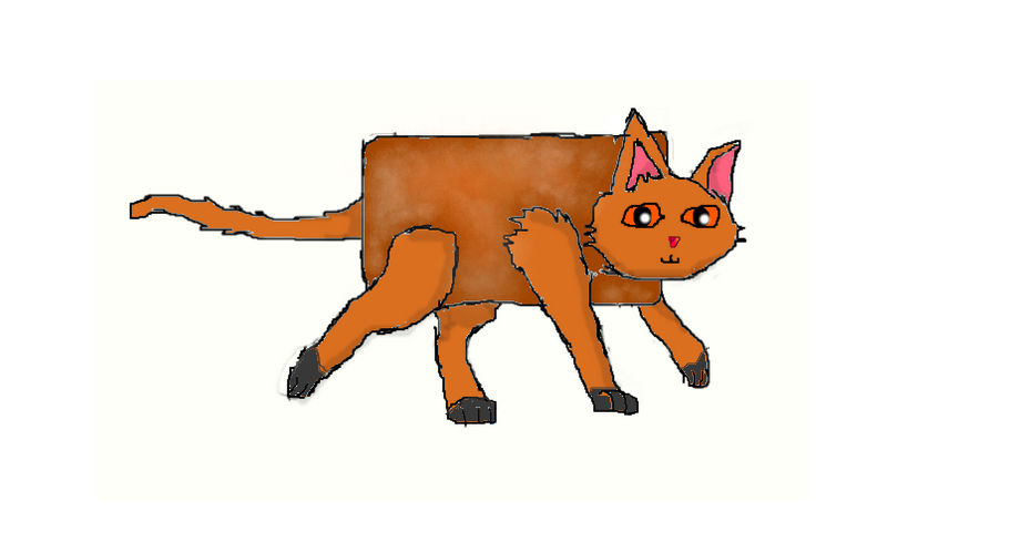 ginger the gingerbread cat by Icyendercat on DeviantArt