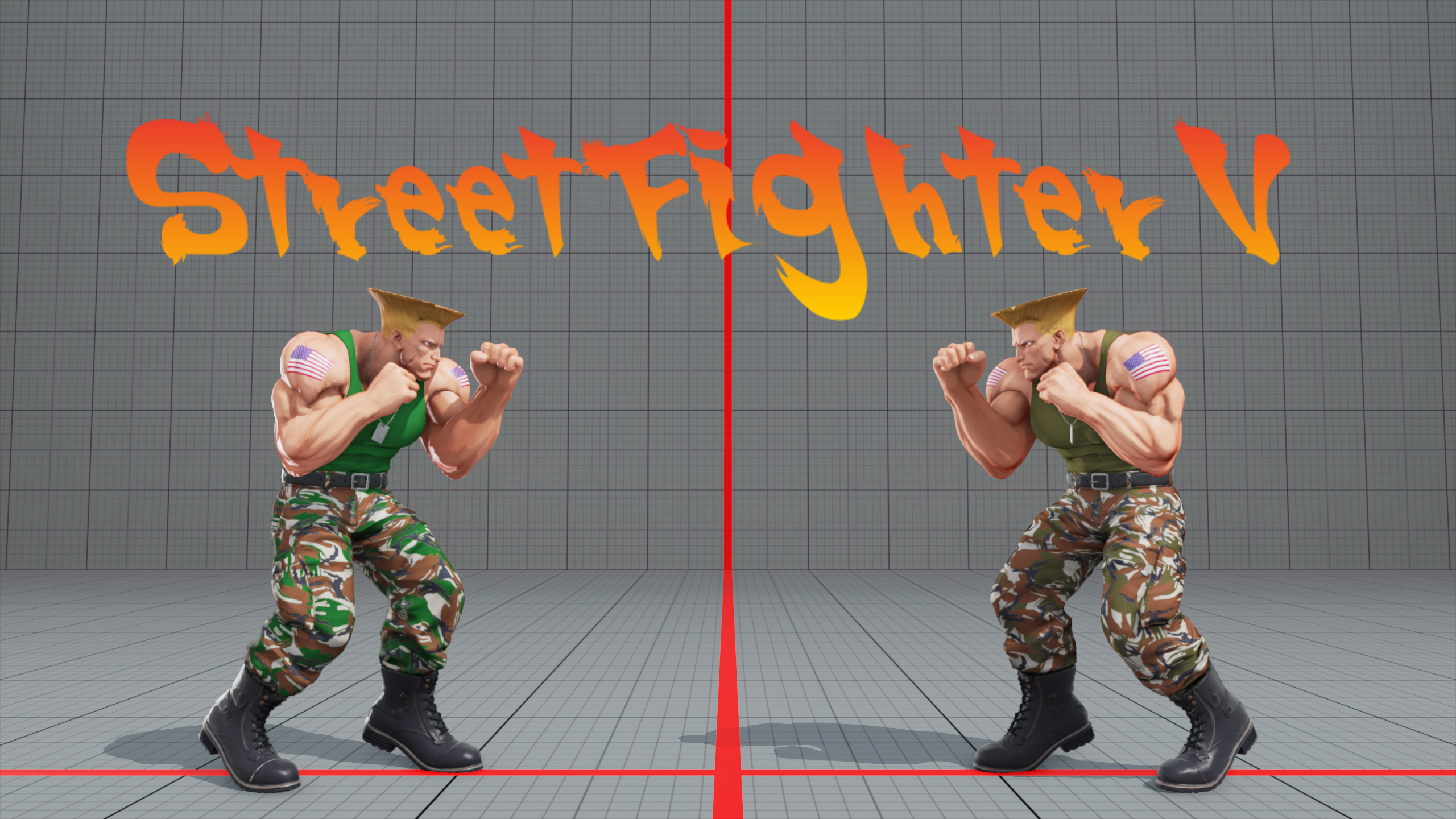 (Custom Guile-SF2-Colors by GekiPurple 2003) by GekiPurple on DeviantArt