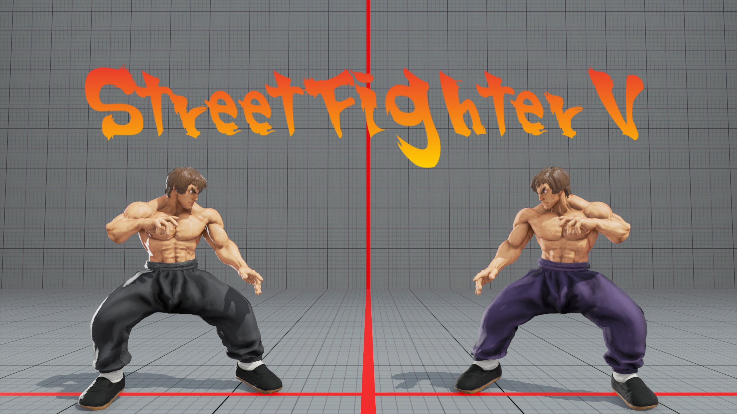 (Custom Fei Long-SF2-Colors by GekiPurple 2003) by GekiPurple on DeviantArt