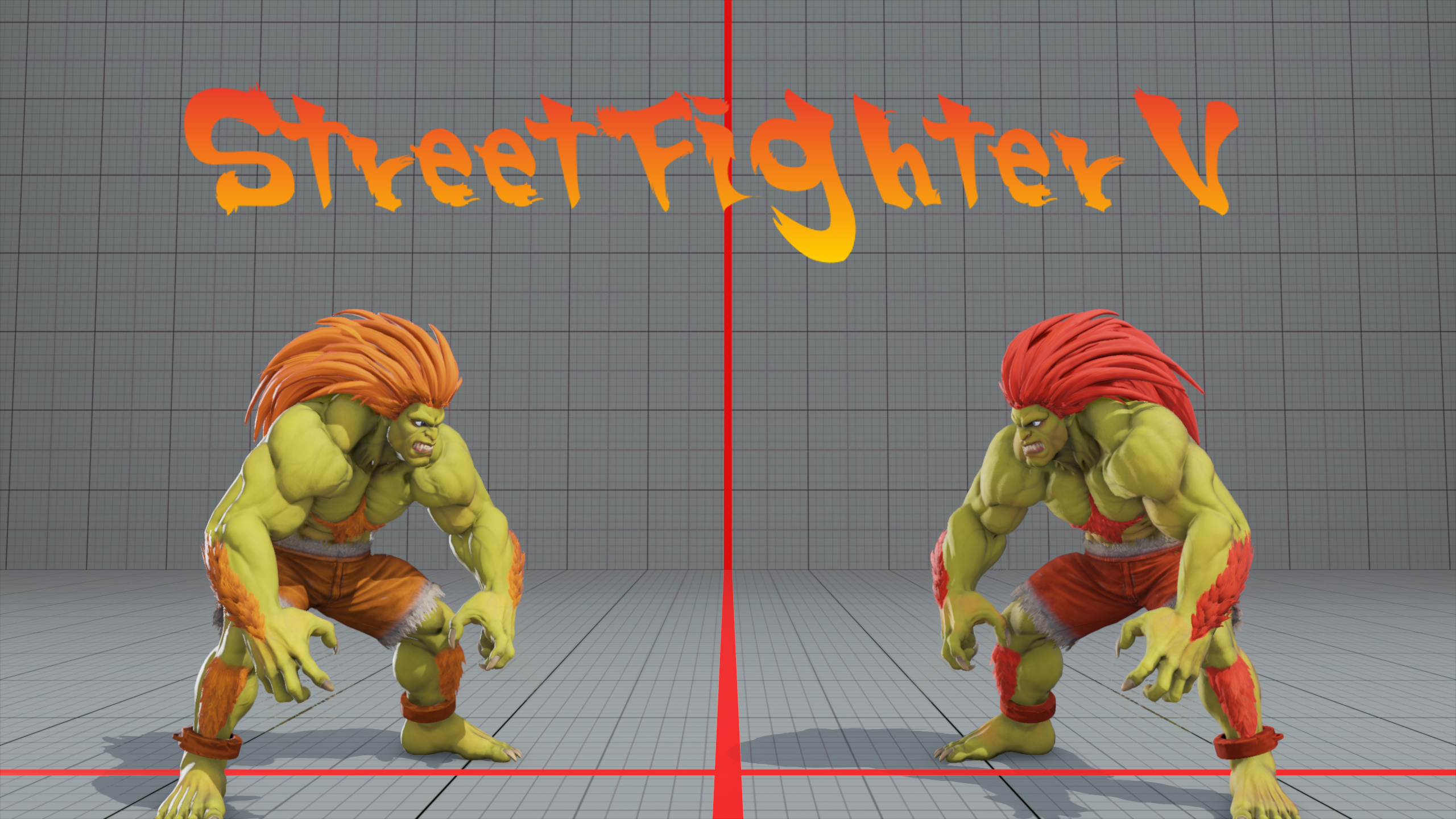 (Custom Blanka-SF2-Colors by GekiPurple 2003) by GekiPurple on DeviantArt