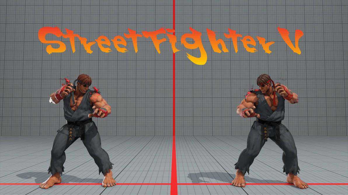 (Custom Evil Ryu-Alpha-Colors by GekiPurple 2003) by GekiPurple on ...