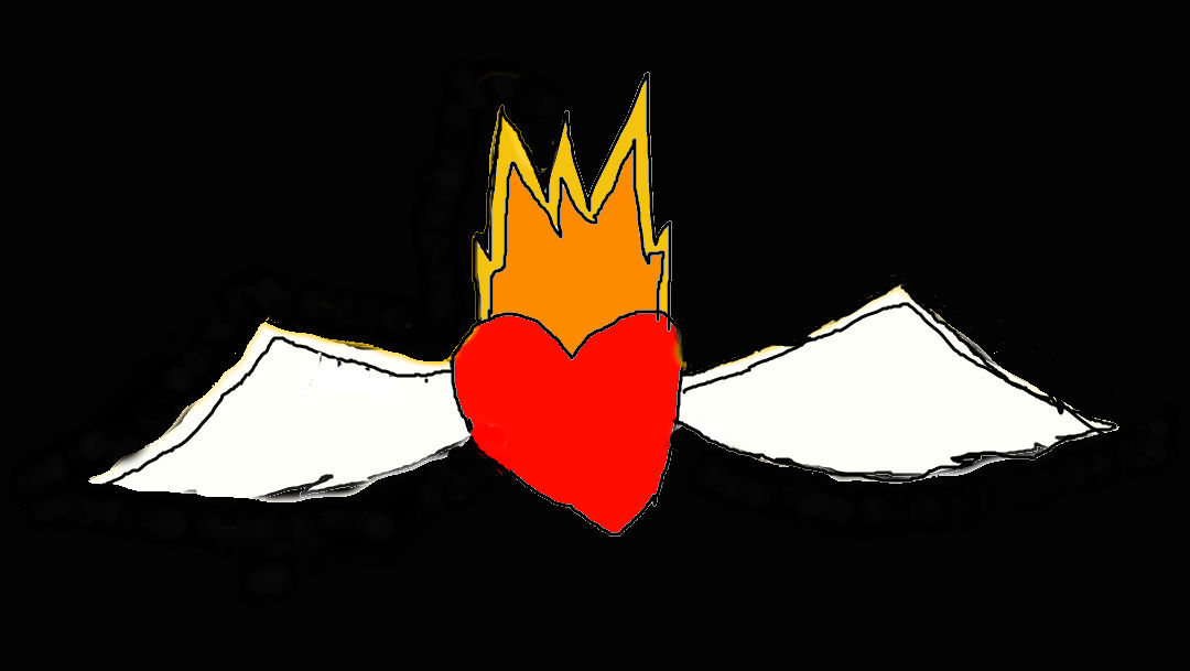 Flaming HEART by WoodenToasterFan on DeviantArt