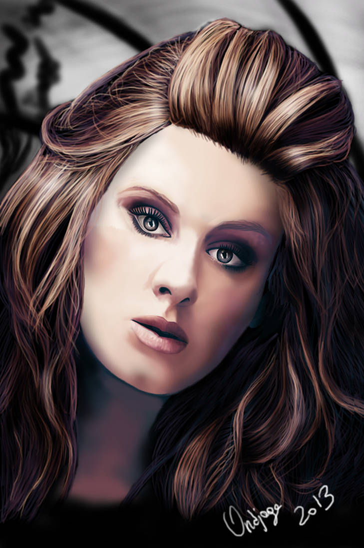 How To Draw Adele - VIDEO by Ondjage on DeviantArt