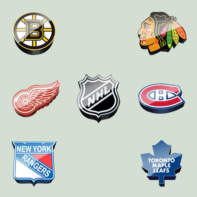 NHL - Original Six Icons by madeofglass13 on DeviantArt