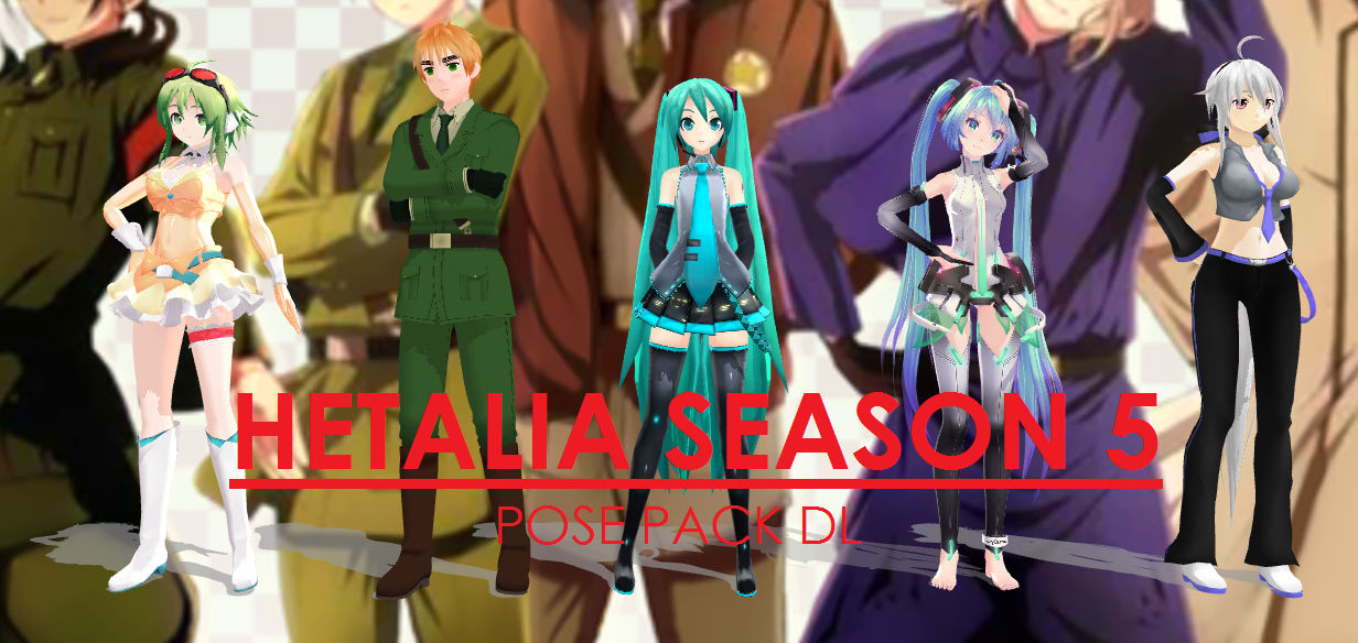 [MMD] Allied Powers Pose Pack DL by moonlaments on DeviantArt