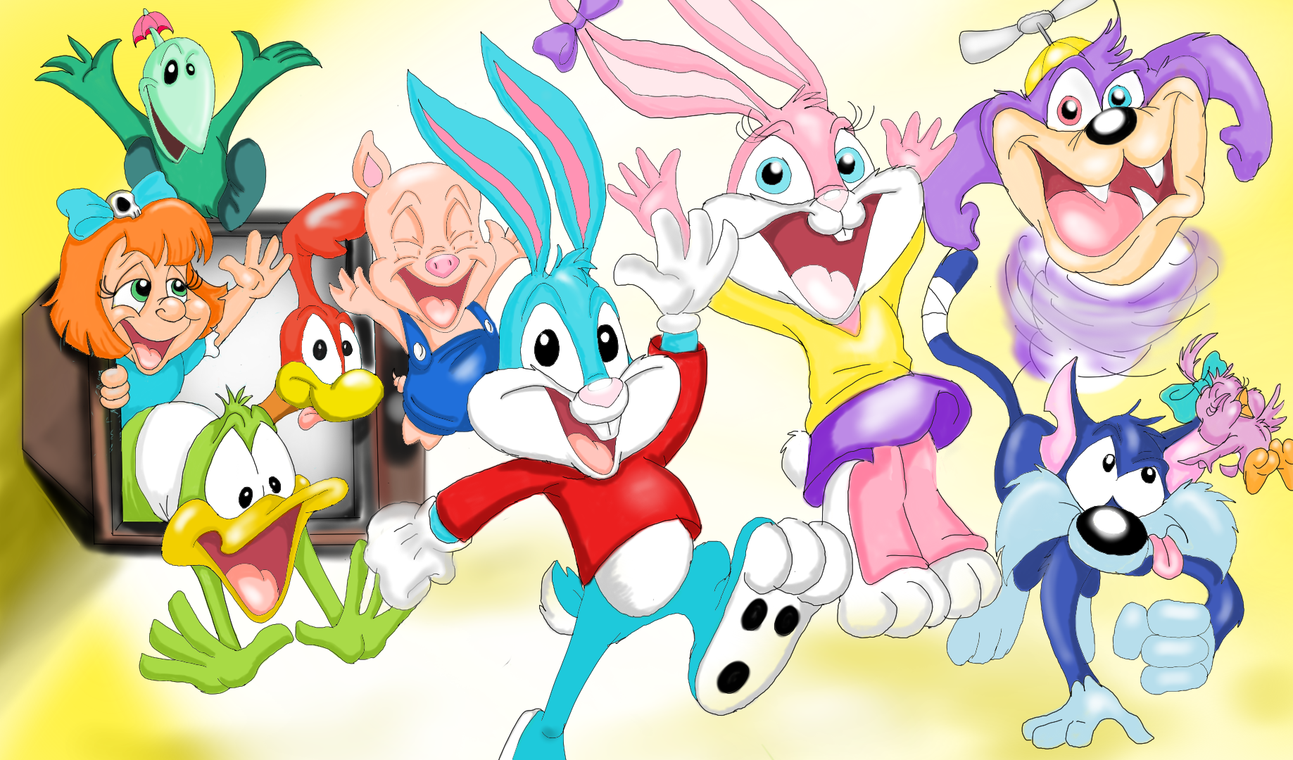 Tiny Toons by ArtAsylum1980 on DeviantArt