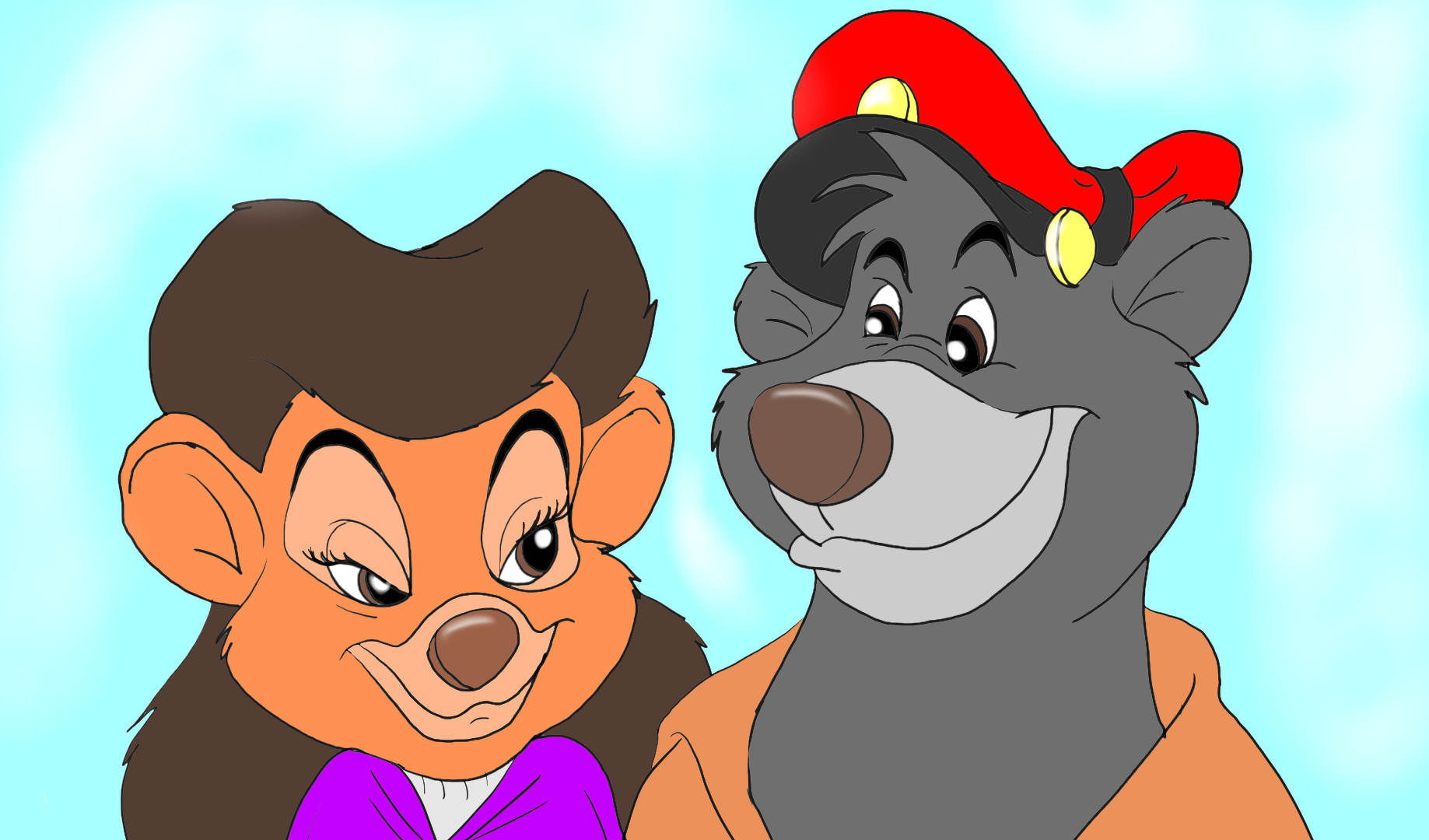 Baloo and by ArtAsylum1980 on DeviantArt