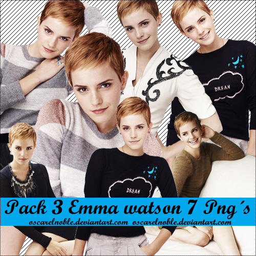 Pack 3 Emma Watson Png by oscarelnoble on DeviantArt
