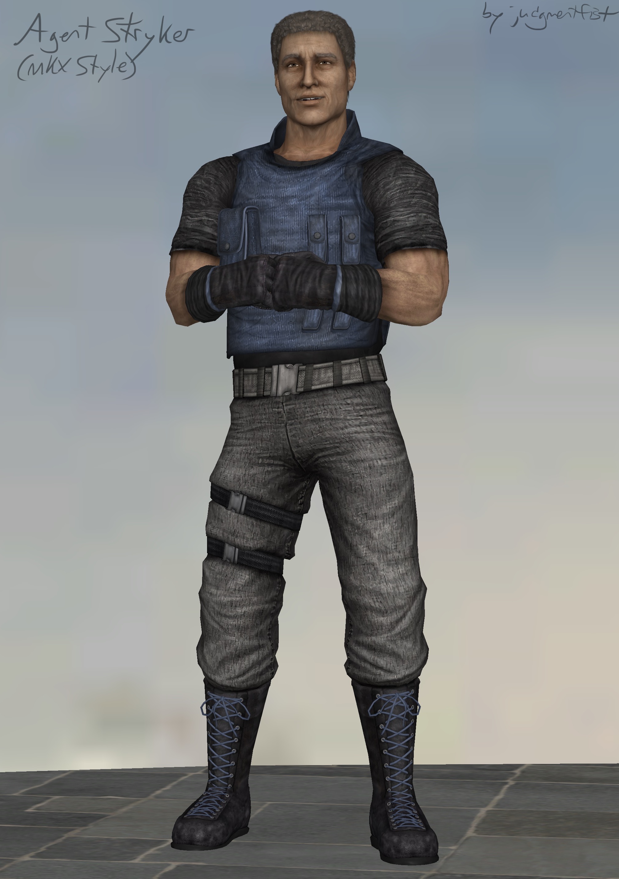 Agent Stryker MKX Style [xps download] by judgemk on DeviantArt