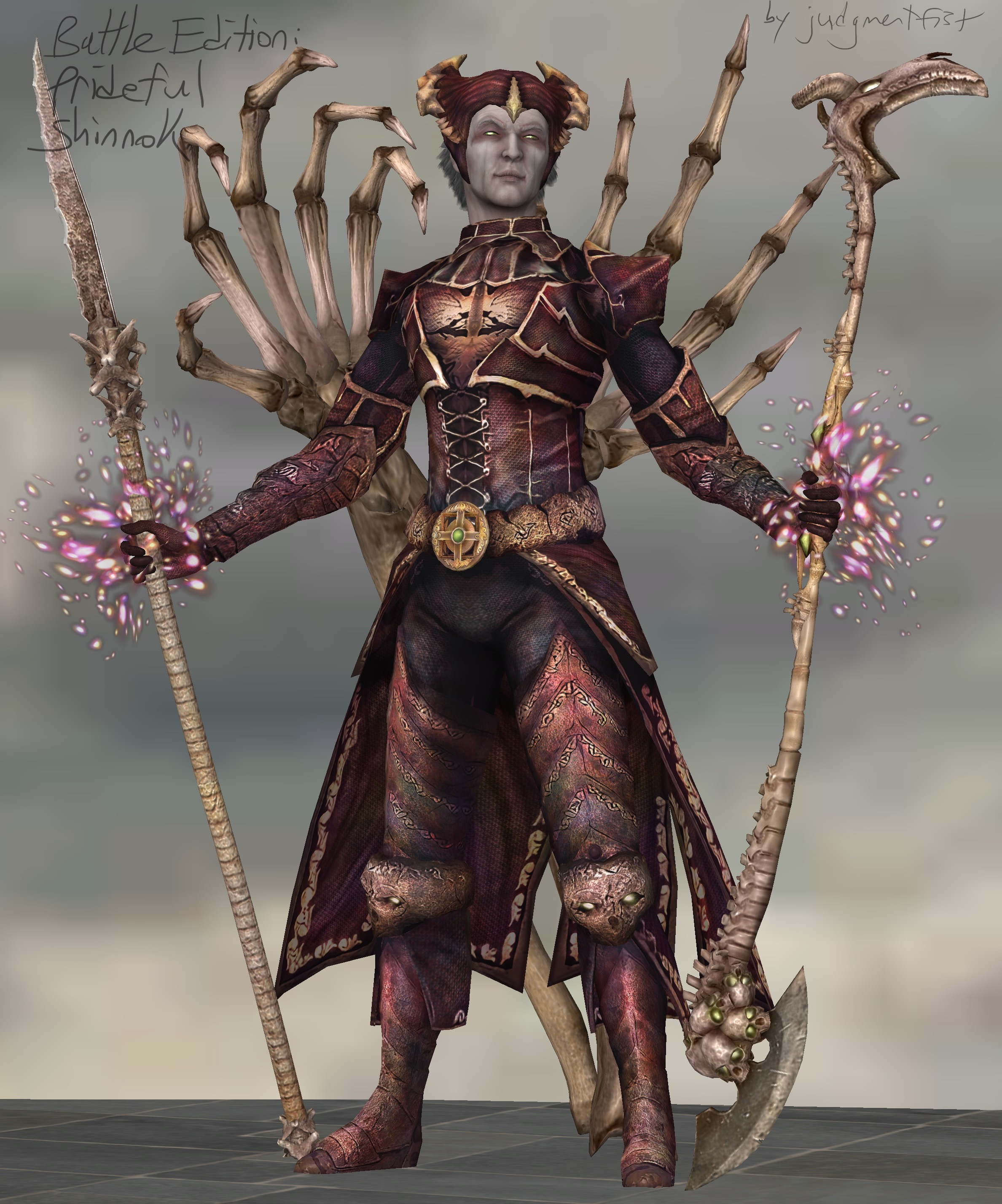 Battle Edition Prideful Shinnok [xps download] by judgmentfist on ...
