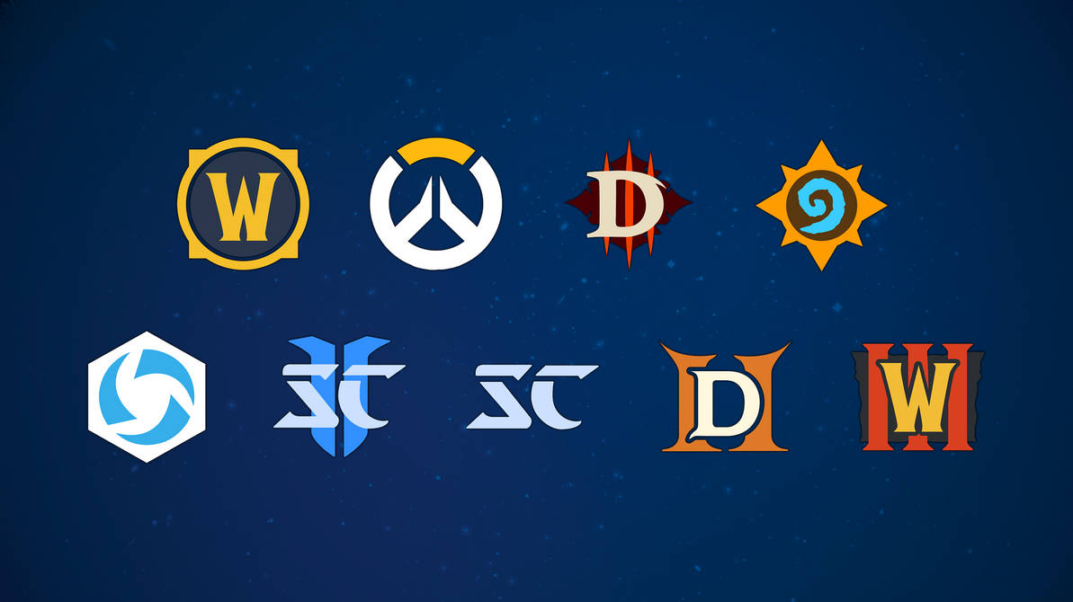 Blizzard Flat Iconset by Slim08151 on DeviantArt