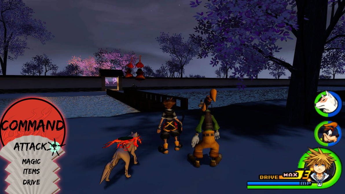 Kingdom Hearts - Okami World by OneKingdomPlanet on DeviantArt