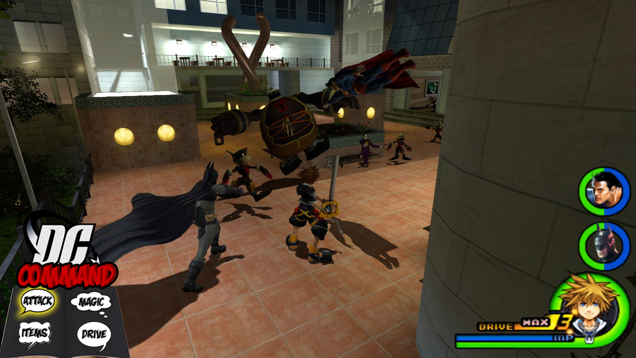 Kingdom Hearts - DC World by OneKingdomPlanet on DeviantArt