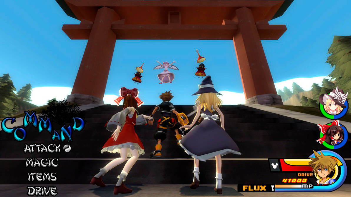 Kingdom Hearts - Touhou Project World by OneKingdomPlanet on DeviantArt