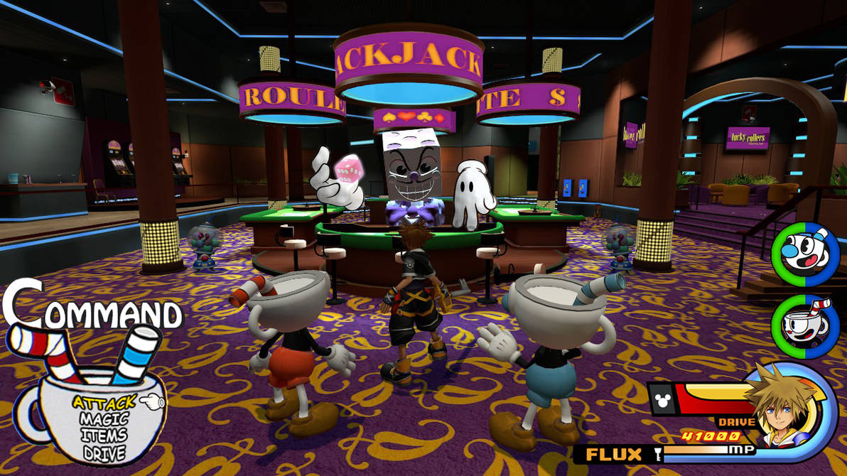 Kingdom Hearts - Cuphead World by OneKingdomPlanet on DeviantArt