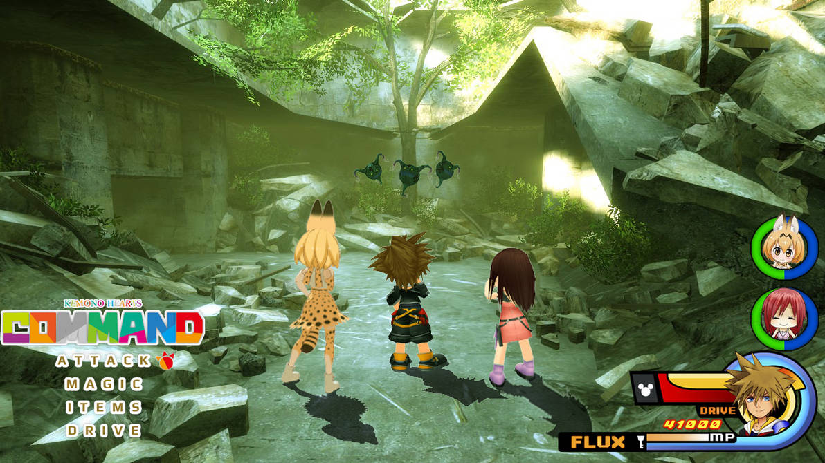 Kingdom Hearts - Kemono Friends World by OneKingdomPlanet on DeviantArt