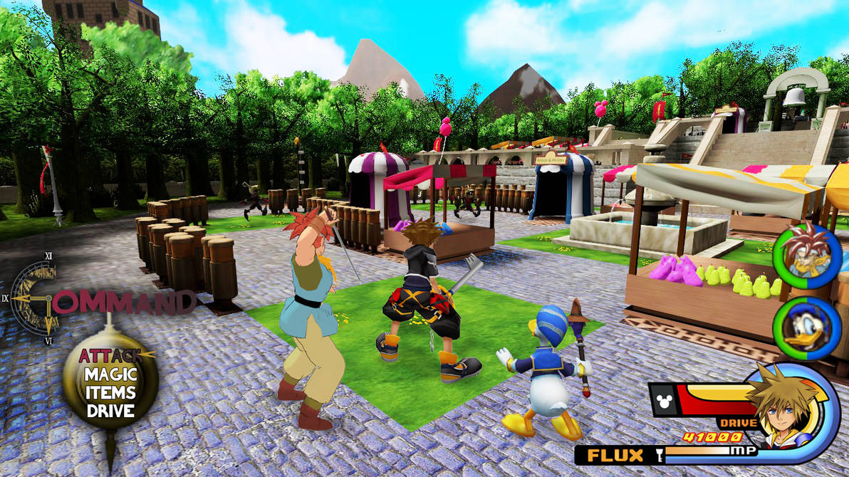 Kingdom Hearts - Chrono Trigger World by OneKingdomPlanet on DeviantArt