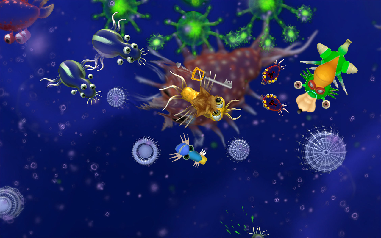 Kingdom Hearts - Spore (Cell Stage) World by OneKingdomPlanet on DeviantArt