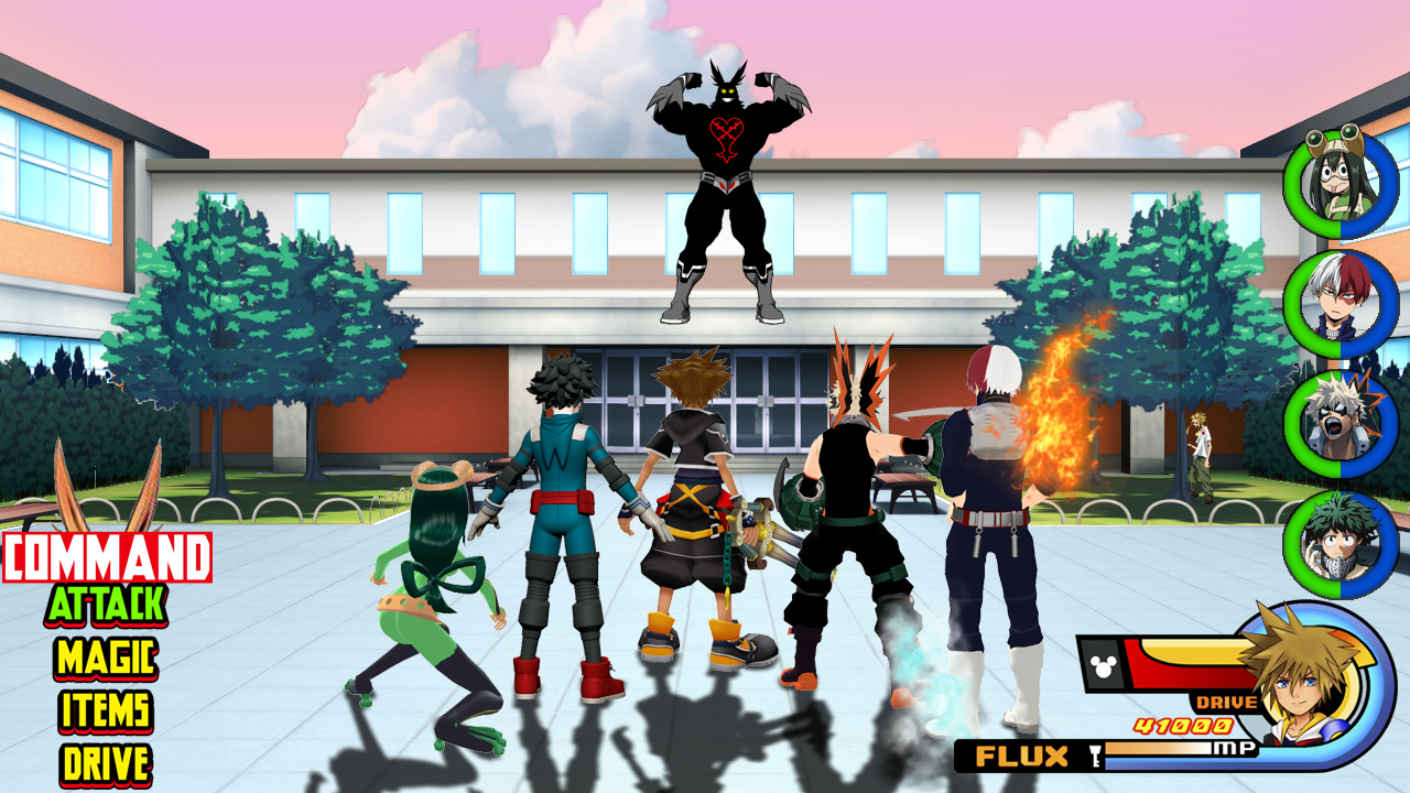 Kingdom Hearts - My Hero Academia World by OneKingdomPlanet on DeviantArt