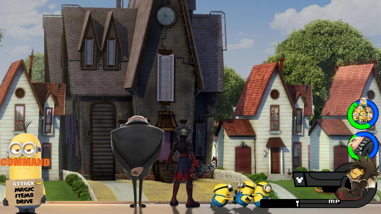 Kingdom Hearts - Despicable Me World by OneKingdomPlanet on DeviantArt