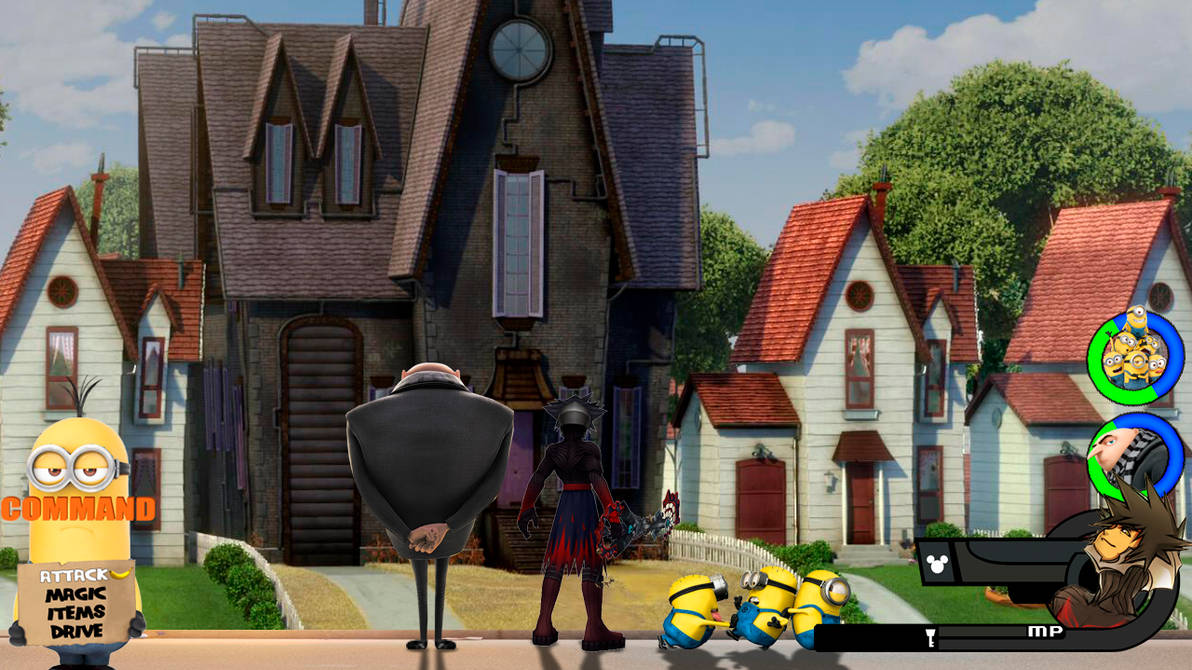 Kingdom Hearts - Despicable Me World by OneKingdomPlanet on DeviantArt
