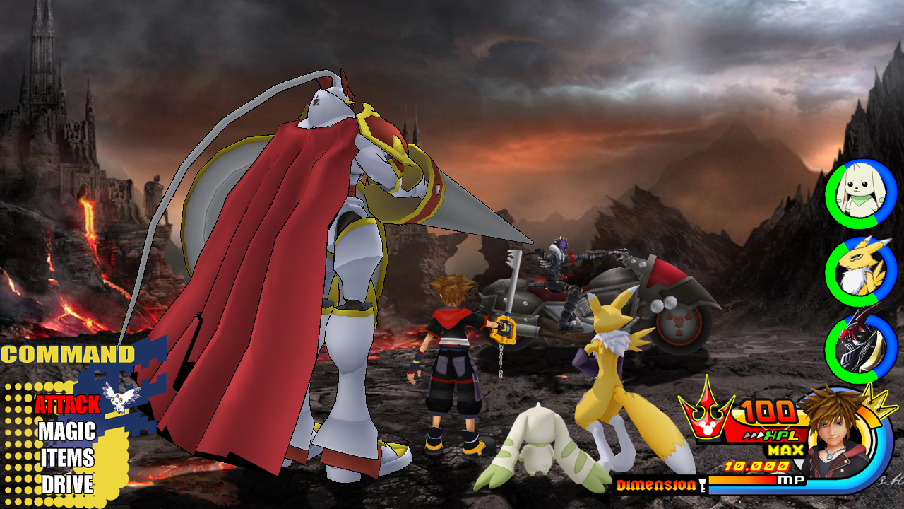 Kingdom Hearts - Digimon Tamers World by OneKingdomPlanet on DeviantArt