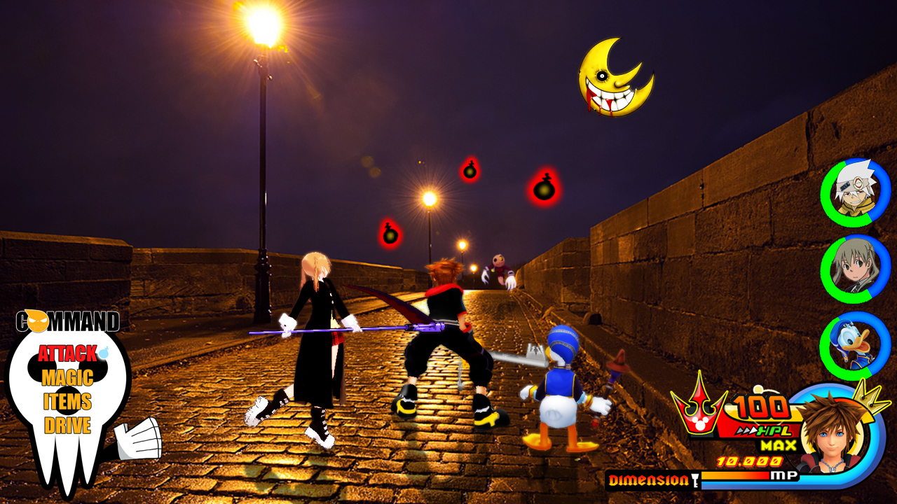 Kingdom Hearts - Soul Eater World by OneKingdomPlanet on DeviantArt
